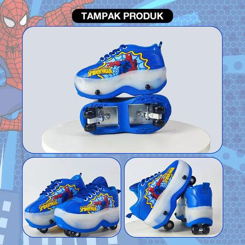 Jual Sepatu Roda / Sepatu Roda Anak Led / Sepatu Roda 4 Roda Led - 8 ...