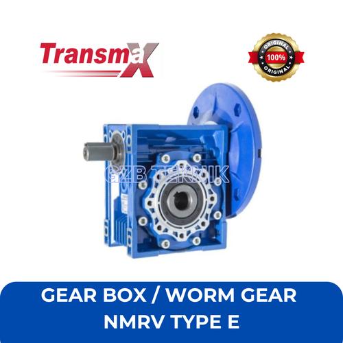 Jual Transmax Gear Box / Worm Gear NMRV E 040 Ratio 1:7,5 - 1:100 ...