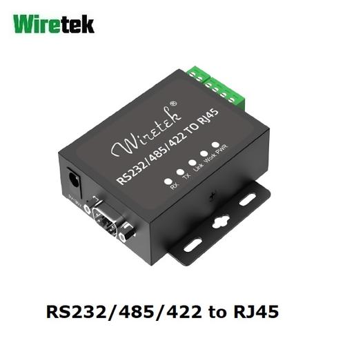 Jual RS232/485/422 to RJ45 Ethernet Serial Server WIRETEK - Jakarta ...