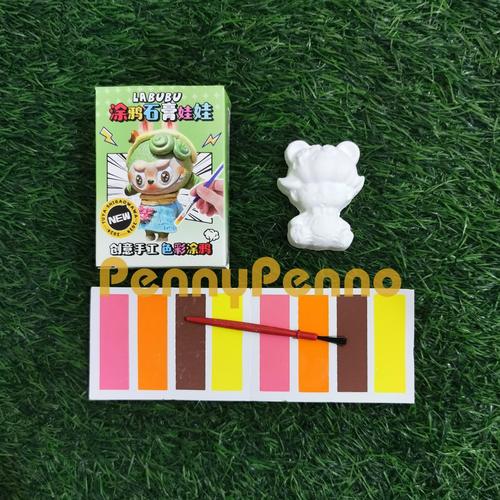 Jual Labubu Melukis Mewarnai Gypsum Doll Gipsum Labubu Sanrio (Kado ...