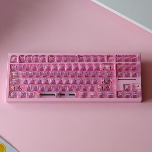 Jual Keycaps Aifei Lite PC Dye Sub Cherry Profile Quartz Rose Pink ...