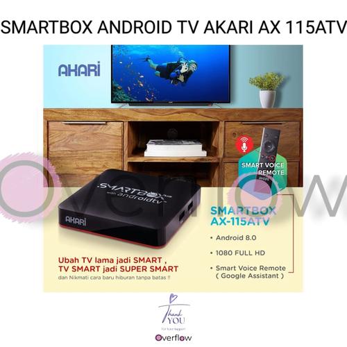Jual SMARTBOX ANDROID TV AKARI AX 115ATV - AKARI AX115 - Kota Tangerang - Hy'Overflow | Tokopedia