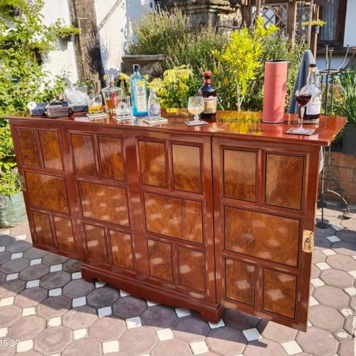 Jual Cabinet bar lemari minuman kayu mewah inlay eropa - Jakarta ...