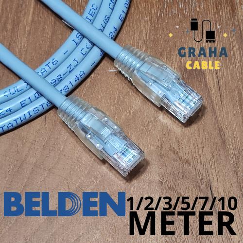 Jual Kabel LAN UTP Belden Cat 6 RJ45 1/2/3/5/7/10 Meter - 10 Meter ...