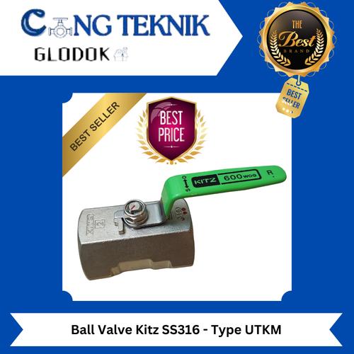 Promo Ball Valve Stainless 3/8" Inch 600Wog SS316 KITZ Original ...