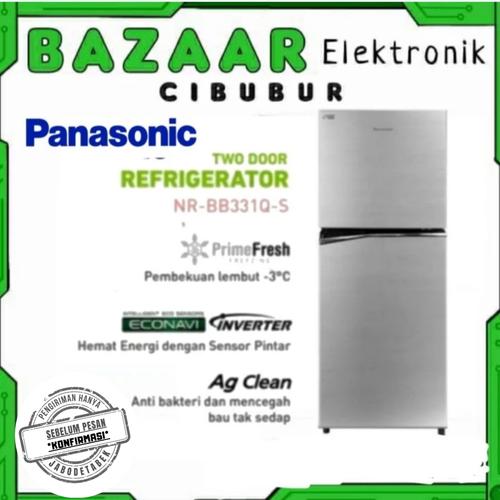 Jual KULKAS 2 PINTU PANASONIC NR-BB331Q-S INVERTER 303L NR BB331Q - Kab. Bogor - Bazaar ...