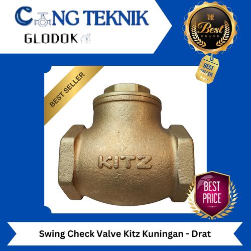 Promo Swing Check Valve Kitz Kuningan 1 1/4" Inch / Original - Jakarta ...
