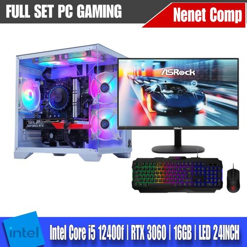 Jual PC Gaming FULL SET - Core i5 12400F | RTX 3060 12GB | 16GB | NVMe ...