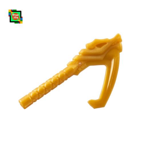 Jual Lego Minifigure, Weapon Sickle, Dragon Head, Long Wrapped Handle ...