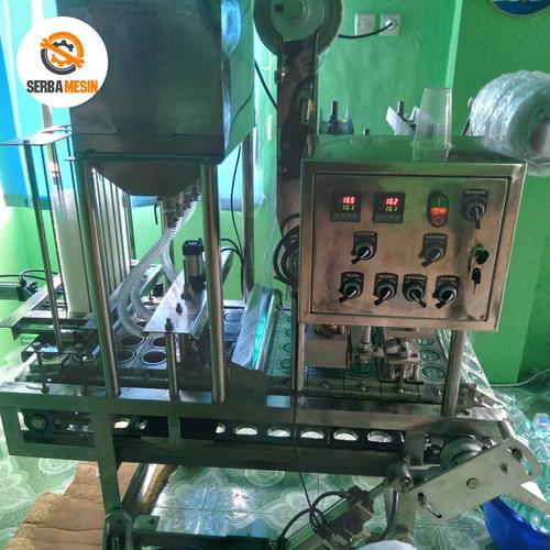 Jual Mesin AMDK 4 line/mesin pengemas Aqua gelas/ mesin pengemas air ...