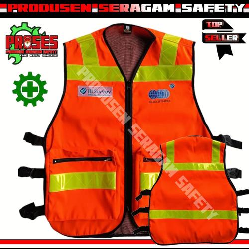 Jual ROMPI KERJA ORANGE-ROMPI PROYEK TERBARU FREE LOGO K3 BENDERA - XS ...