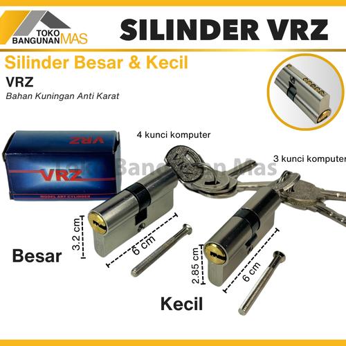 Jual Silinder Kunci Pintu VRZ Kunci Computer ukuran Besar dan Kecil ...