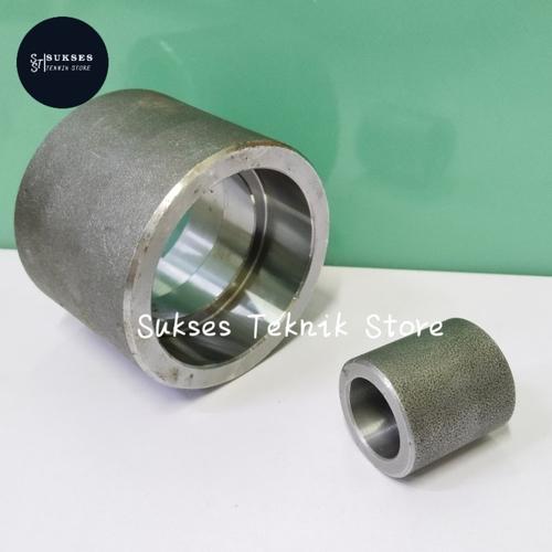 Jual Socket Besi SW Class 3000 ukuran 1/2" inch / Coupling Sock Weld CS ...