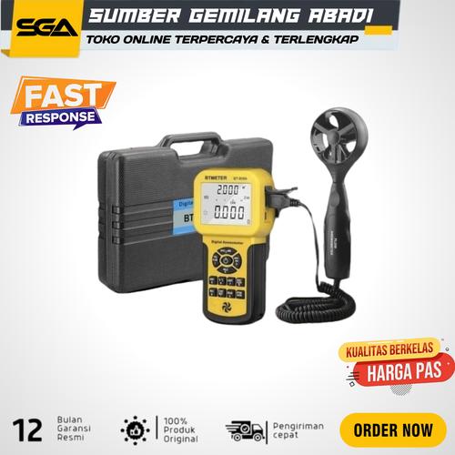 Jual Anemometer HOLDPEAK HP856A Data Logger Velocity Air Flow Wind ...