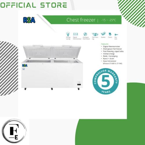 Promo Chest Freezer RSA CF 1200 1050 Liter Freezer Box RSA Chest ...