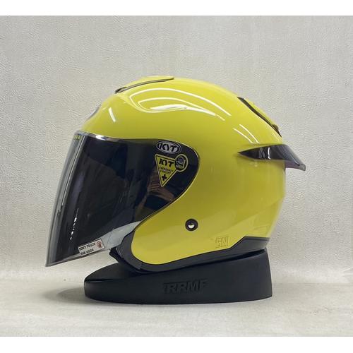 Jual Helm Kyt Kyoto Solid Yellow Lemon - Paket Ganteng - STANDAR, M ...