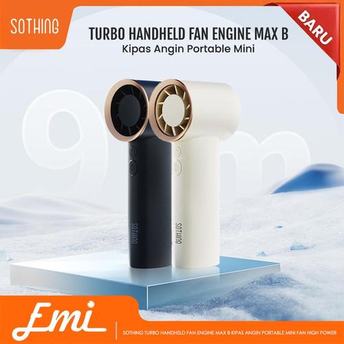 Jual SOTHING Turbo Handheld Fan Engine Max B Kipas Angin Portable Mini ...