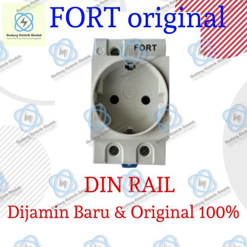 Jual DIN RAIL STOP KONTAK ; FTK-250 ; FORT ; ORIGINAL - Jakarta Barat - Gudang Elektrik Glodok ...