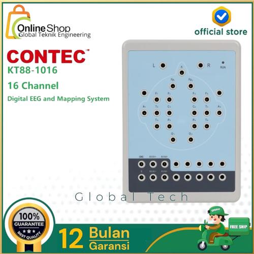 Jual CONTEC KT88-1016 EEG 16 Channel Digital EEG And Mapping System Brain electric - Jakarta ...