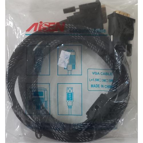 Jual Kabel Braided Premium Gold Plated DVI to DVI PC Komputer 3 Meter ...