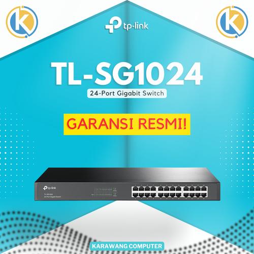 Jual TP-LINK TL-SG1024 24-PORT GIGABIT SWITCH - Kab. Bekasi - Karawang ...