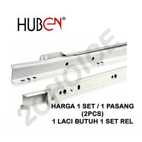 Jual rel laci huben 60cm putih / rell laci putih 60 cm huben RLH 60 ...