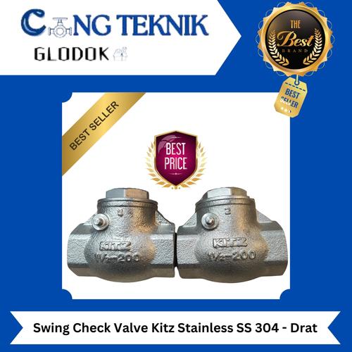 Jual Swing Check Valve Kitz SS304 2" Inch Stainless Steel 304 - Jakarta ...