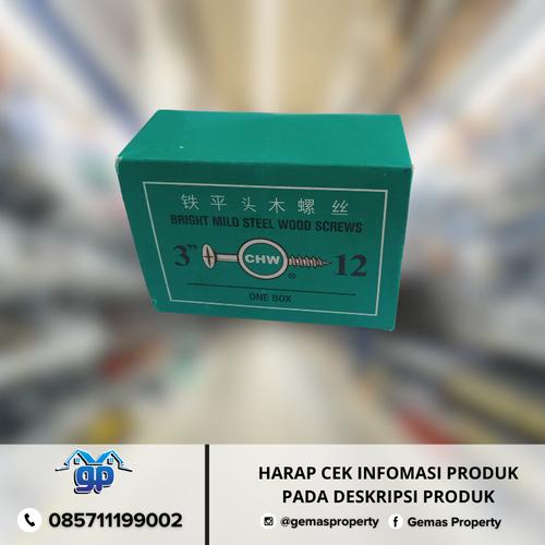 Jual Skrup Tapping / Sekrup Moonlion FAB #12 x 3 Eceran - 12 pcs - Kab ...