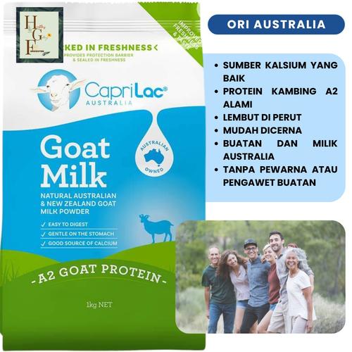 Jual caprilac Goat Milk Powder 1kg susu bubuk bayi 12 bulan keatas ...