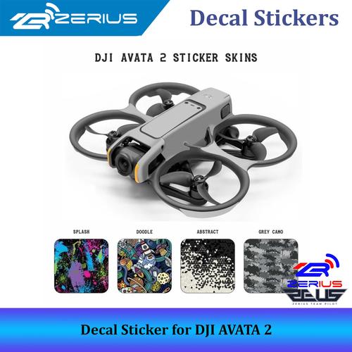 Jual Decal Sticker for DJI AVATA 2, Skin for DJI AVATA2 - Doodle ...