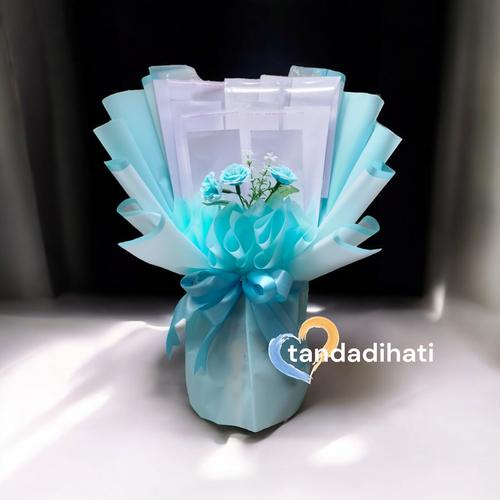 Jual Buket Uang Kosong 10 slot Extra Bunga - Milk Tea - Jakarta Selatan - tandadihati florist ...