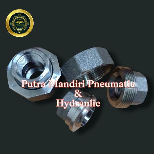 Jual Watermur Besi class 3000 Drat NPT 2 1/2" inch - Union Carbon Steel ...