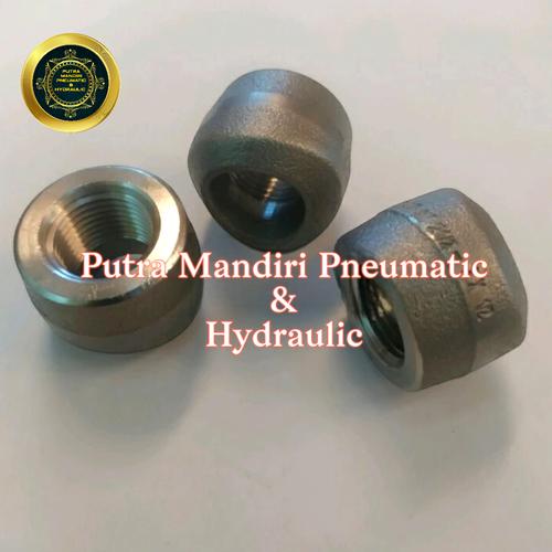 Jual Threadolet Besi Class 3000 Drat NPT 1/2" inch - Treadolet #3000 CS ...