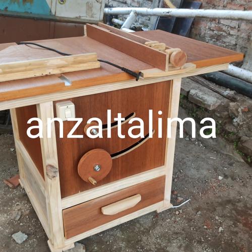 Jual meja table Saw aksesoris lengkap - Cokelat - Kab. Bandung ...