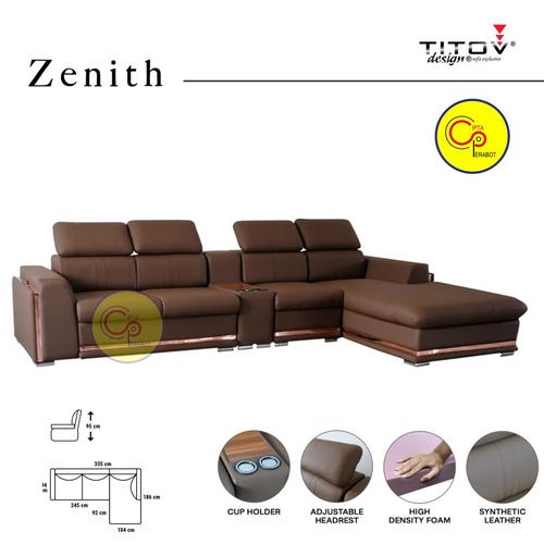 Jual Zenith Sectional Sofa dengan Tempat Penyimpanan Titov Original bergaransi 5 Tahun - Kota ...