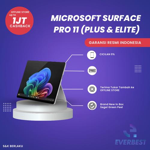 Jual Microsoft Surface Pro 11 (Plus & Elite) Garansi Resmi - PRO 11 ...