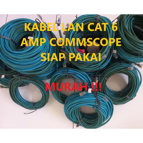 Jual KABEL Set LAN UTP Cat 6 Cat6 AMP Commscope Original Siap Pakai (RJ-45 Type Cat6 Belden ...