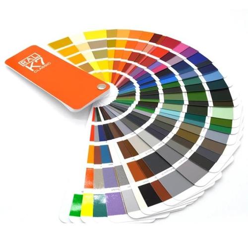 Jual . Original Germany Ral Color Card International Standard Ral K7 ...