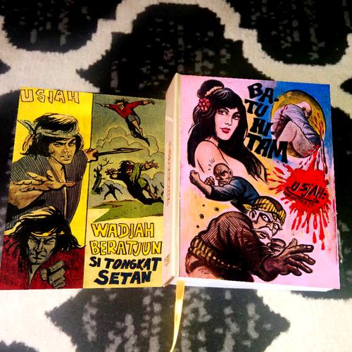 Jual Komik Jadul Karya Usjah : Batu Hitam + Wadjah Beratjun Si Tongkat ...