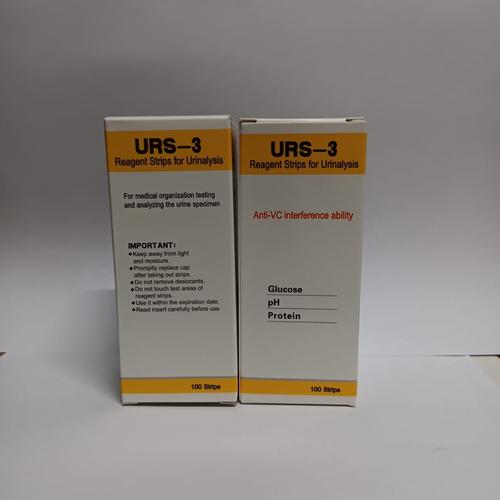 Jual Alat Test Urine 3 Parameter URS 3 Urinalysis Reagent Strips Isi ...