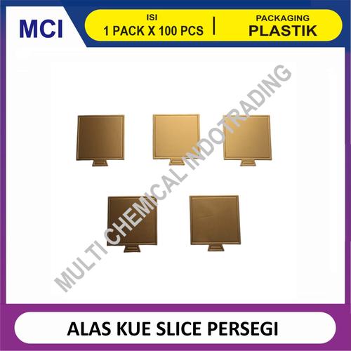 Jual PERSEGI - ALAS KUE SLICE / PAPER SLICE CAKE / TATAKAN KUE SLICE ...