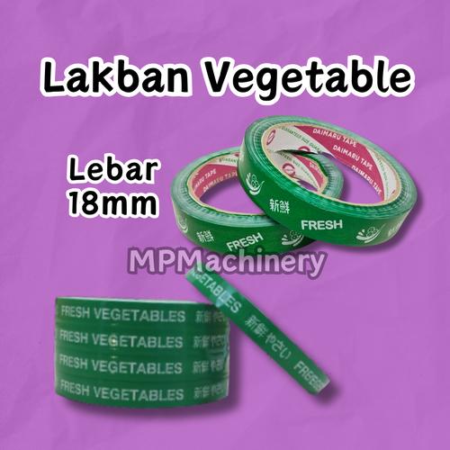 Promo Lakban Isolasi Sayur Fresh Hidroponik Daging-Selotip Vegetable ...