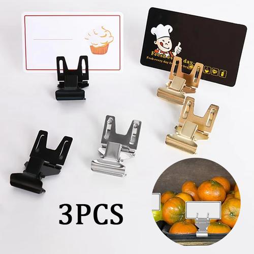 Jual 3pcs/Set Jepitan Price Tag Logam Penjepit Label Harga Promo ...