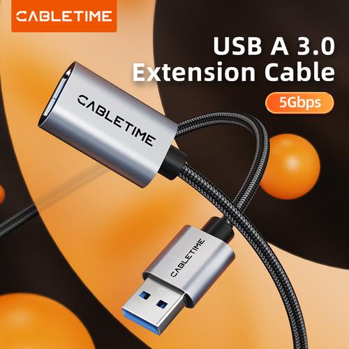 Jual Kabel Extension USB 3.0 Male to Female CABLETIME Extension Cable ...