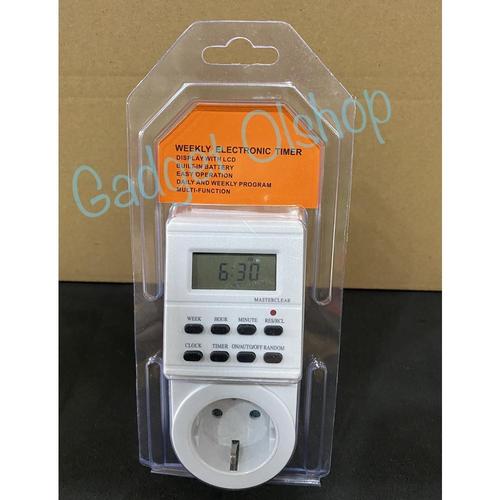 Jual ORIGINAL Timer digital stop kontak/stop kontak timer digital/stop ...