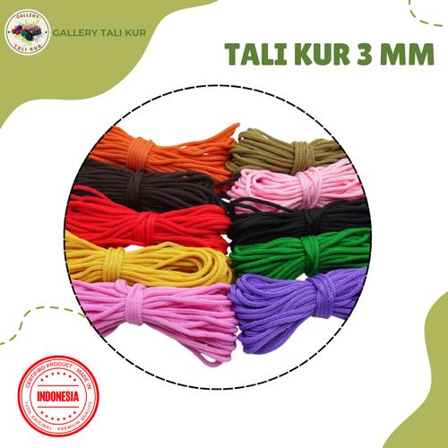Jual Tali Kur PP 3mm isi 900 gram/pack | Talikur Tali Koor Warna Warni ...