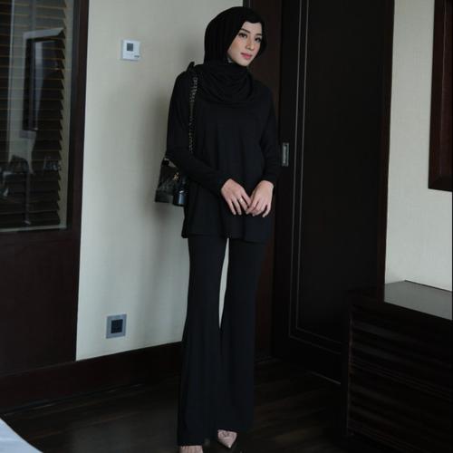 Jual GONEGANI OFFICIAL - Set Hijab Blouse dan Celana Mega Set - Mocca - Kota Bandung - Gonegani ...