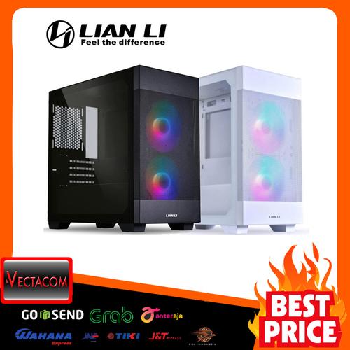 Jual Lian Li LANCOOL 205M MESH - Micro ATX Tempered Glass - Putih ...