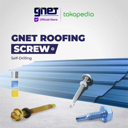 Promo GNET Roofing Screw | Skrup Atap Baja Ringan Anti Bocor Cicil 0% ...