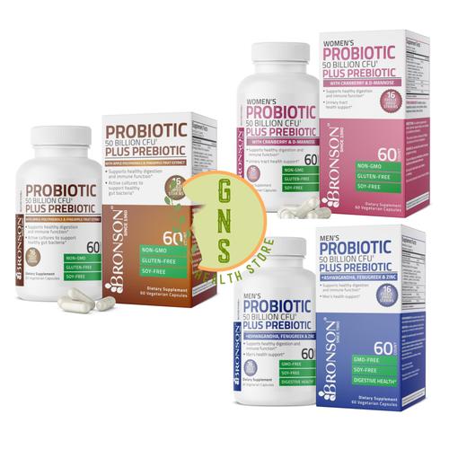 Jual BRONSON Probiotic 50 Billion CFU Plus Prebiotic 16 Strains MADE IN ...